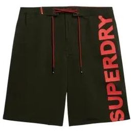 Superdry f&uuml;r Herren. M3010238A Klassischer gr&uuml;ner Badeanzug (XL), Strandbekleidung, Recyceltes Polyester, Nachhaltig