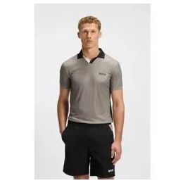 BOSS f&uuml;r Herren. 50543348 Polo Palle gr&uuml;n (L), L&auml;ssig, Sportlich, Multisport, Polyester, Kurzarm
