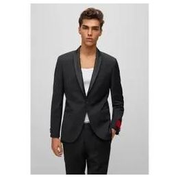 Hugo f&uuml;r Herren. 50476333 Schwarzer Blazer Arti schwarz (94), L&auml;ssig, Party, Wolle, Langarm