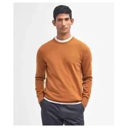 Barbour f&uuml;r Herren. MKN0345 Pullover Essential orange (L), L&auml;ssig, Wolle, Polyester