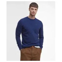 Barbour f&uuml;r Herren. MKN0345 Unverzichtbarer Pullover blau (XXL), L&auml;ssig, Wolle, Polyester