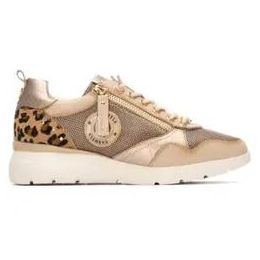 Carmela f&uuml;r Damen. 16251301-BEIGE Leder Turnschuhe 162513 beige (40), Wohnung, Schn&uuml;rsenkel, L&auml;ssig