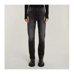 G-Star Raw G-Star f&uuml;r Damen. D23951-D632-G108 Strace Straight Jeans schwarz (33/32), L&auml;ssig, Baumwolle, Denim