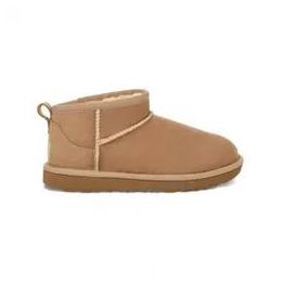 UGG Australia UGG f&uuml;r M&auml;dchen. 1130750K Klassische Ultra Mini Lederstiefeletten beige (31), Wohnung, Keine, L&auml;ssig, Heimtextilien, Kinderbekleidung