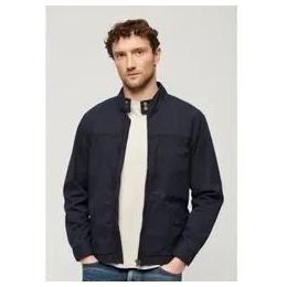 Superdry f&uuml;r Herren. M5011864A Klassische Harrington Jacke navy (XL), L&auml;ssig, Baumwolle, Langarm, Marine