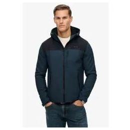 Superdry f&uuml;r Herren. M5012254A Softshelljacke Tech Trekker navy (XL), L&auml;ssig, Polyester, Marine