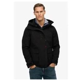 Superdry f&uuml;r Herren. M5012104A Windbreaker Jacke Ultimate Emb schwarz (L), L&auml;ssig, Polyester