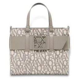 Giorgio Armani A|X Armani Exchange f&uuml;r Damen. 9426893F742M1014 EINKAUFSTASCHE (OSFA), Beige, L&auml;ssig, Baumwolle