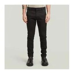 G-Star Raw G-Star f&uuml;r Herren. D25179-C105-6484 Chino Skinny-Hose 3.0 schwarz (27/32), L&auml;ssig, Bio-Baumwolle, Nachhaltig