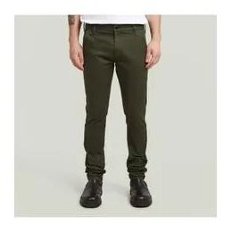 G-Star Raw G-Star f&uuml;r Herren. D25179-C105-995 Chino Skinny-Hose 3.0 gr&uuml;n (36/36), L&auml;ssig, Bio-Baumwolle, Nachhaltig