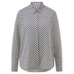 Peter Hahn - Bluse, blau, Gr. 46 / L - Lyocell