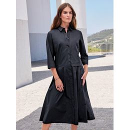 Emilia Lay - Kleid mit 1/2-Arm, schwarz, Gr. 54 / XXL - Baumwolle