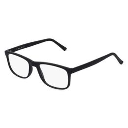 Fielmann MC 531 CL Brille Herren | Fassung: Vollrand, Quadratisch, Schwarz Matt