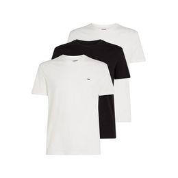 Tommy Jeans Shirt male Black, White size 3XL