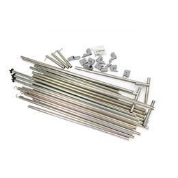 Berger Basisger&uuml;st aus Stahl f&uuml;r Vorzelte mit PowerGrip, Durchmesser 25 mm - Zelt-Gest&auml;nge & Zubeh&ouml;r