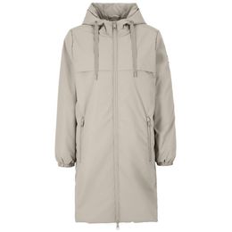 Covered Between-Seasons Parka 'PEARL 2' female Grey size XXL