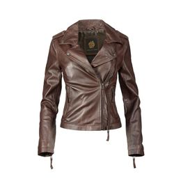 Apple of Eden Between-Season Jacket female Brown size 40