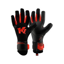 KEEPERsport Sporthandschuhe Herren Größe L rot / schwarz