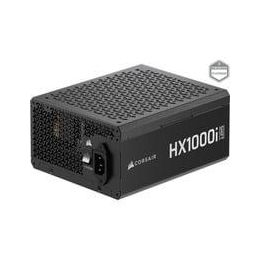 Corsair HX1000i SHIFT, PC-Netzteil schwarz, 1x 12-Pin High Power GPU, 4x PCIe, Kabelmanagement, 1000 Watt