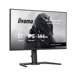 iiyama G-Master GB2741HSU-B1 Black Hawk, Gaming-Monitor 68.6 cm (27 Zoll), schwarz (matt), FullHD, IPS, HDMI, DP, Free-Sync, USB-Hub, H&ouml;henverstellung, 144Hz Panel
