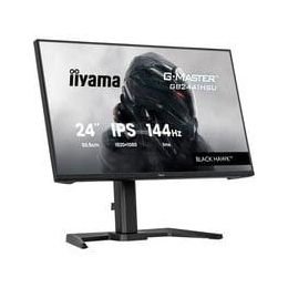 iiyama G-Master GB2441HSU-B1 Black Hawk, Gaming-Monitor 60.5 cm (23.8 Zoll), schwarz, FullHD, IPS, HDMI, DP, Free-Sync, USB-Hub, H&ouml;henverstellung, 144Hz Panel
