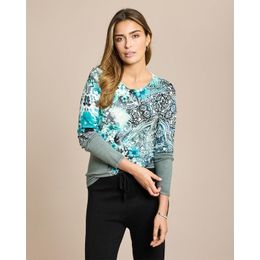 Ovanti Strickdesign Classic Pullover Paisley-Blumen