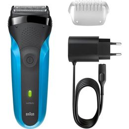 Braun Series 3 - 310s, Rasierer blau/schwarz