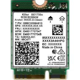 Intel Killer Wi-Fi 7 BE1750x non vPro, WLAN-Adapter