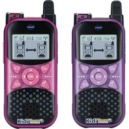 Vtech KidiTalkie Explorer, Walkie-Talkie pink/lila, 2 St&uuml;ck