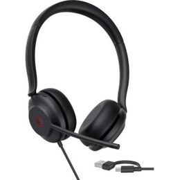 Yealink UH35 , Headset schwarz, UC-Variante, USB-A und USB-C, Dual