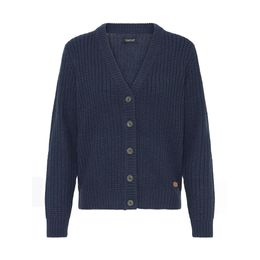 oxmo Strickjacke ' OXEDNA ' Damen Gr&ouml;&szlig;e XL nachtblau
