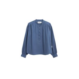 armedangels Bluse EFINARAA BRUSHED Damen Gr&ouml;&szlig;e S dunkelblau