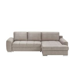 bobb Ecksofa mit Schlaffunktion Soumia beige Maße (cm): B: 283 H: 90 T: 181.0 Sofas > Sofas nach Material > Stoffsofas » Sofa DE