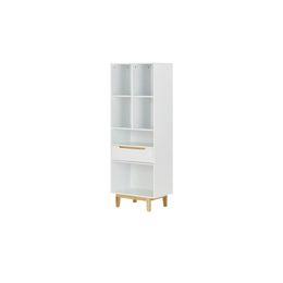 Möbel Kraft Highboard weiß Maße (cm): B: 60 H: 162 T: 38.0 » Möbel Kraft