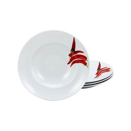 Creatable Pastateller weiß Porzellan Maße (cm): B: 29,5 H: 11,5 » Möbel Kraft
