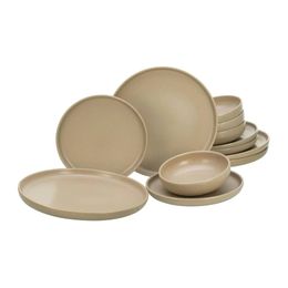 Creatable Kombiservice beige Steinzeug/Steingut Maße (cm): B: 40 H: 37 » Möbel Kraft