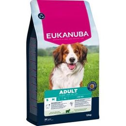 eukanuba Trockenfutter Hund, Adult, klein/mittelgro&szlig;, Lamm 12 kg