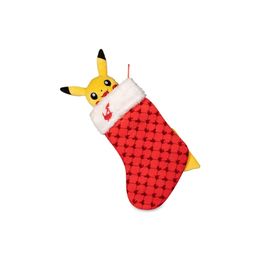Pokemon - Pikachu Nikolaus Plüsch-Stiefel Weihnachten Deko Dekoration Stocking