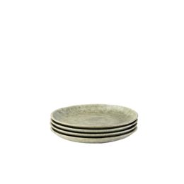 Gipfelst&uuml;ck Dessertteller-Set, Steinzeug Moos'N'Stein