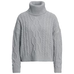 Gina Damen Strickpullover mit Rollkragen