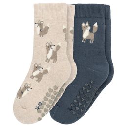 Topomini 2 Paar Baby Stoppersocken mit Bio-Baumwolle