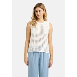 Smith & Soul Tanktop SMITH & SOUL, Damen, Gr. XL, beige (cream wei&szlig;), Feinstrick, Material: 50% Baumwolle, 50% Polyacryl, unifarben, slim fit normal, Rundhals, Tops Tanktop, mit Baumwolle
