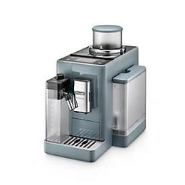 De'Longhi De'Longhi Kaffeevollautomat Rivelia EXAM 440.55.G, für Bohnen/Pulver, 1450 W, bis 1,4 l/250 g, 2 Bohnenbehälter, Milchaufschäumer, grau