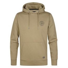 Petrol Hoodie in Beige - 51% | Größe M | Herren-sweatshirts-jacken