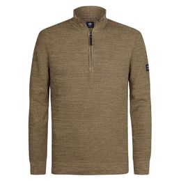 Petrol Pullover "Nashville" in Hellbraun - 37% | Größe M | Herren-plussize