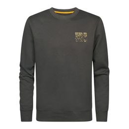 Petrol Sweatshirt in Taupe - 38% | Größe L | Herren-plussize