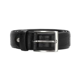 HIDE & STITCHES Leder-Gürtel "Frisco" in Schwarz - 39% | Größe 105 | Herrenguertel