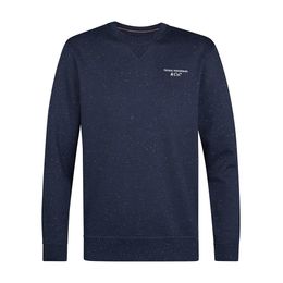 Petrol Sweatshirt "Pagosa" in Dunkelblau - 40% | Größe L | Herren-plussize