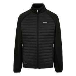 Regatta Hybridjacke "Clumber" in Schwarz - 71% | Größe XL | Herren-outdoorjacken