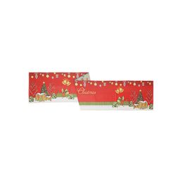 Bizzotto Tischläufer "Magical" in Rot - (L)183 x (B)33 cm - 12% |